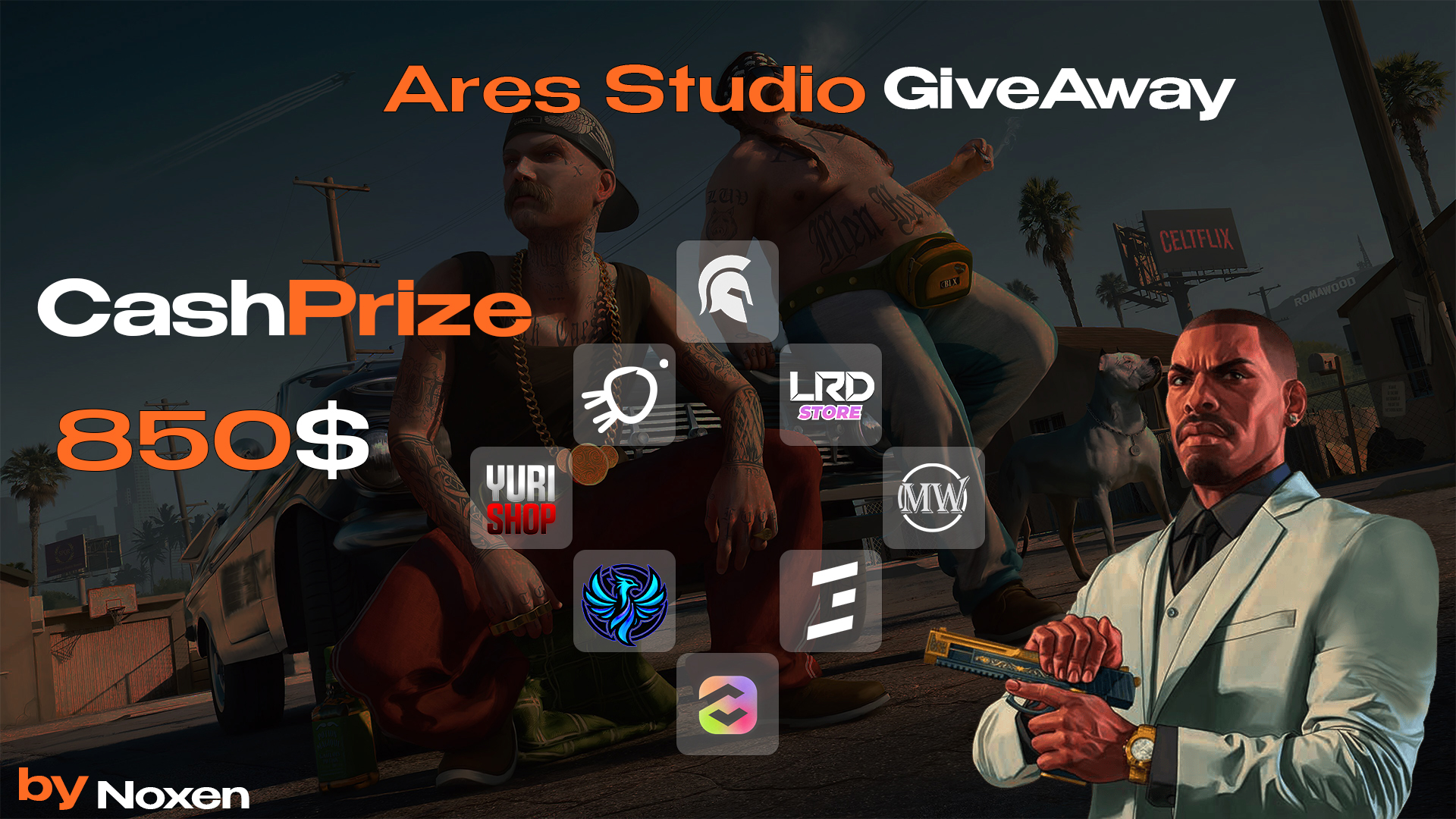 Fivegift - ARES STUDIO GIVEAWAY
