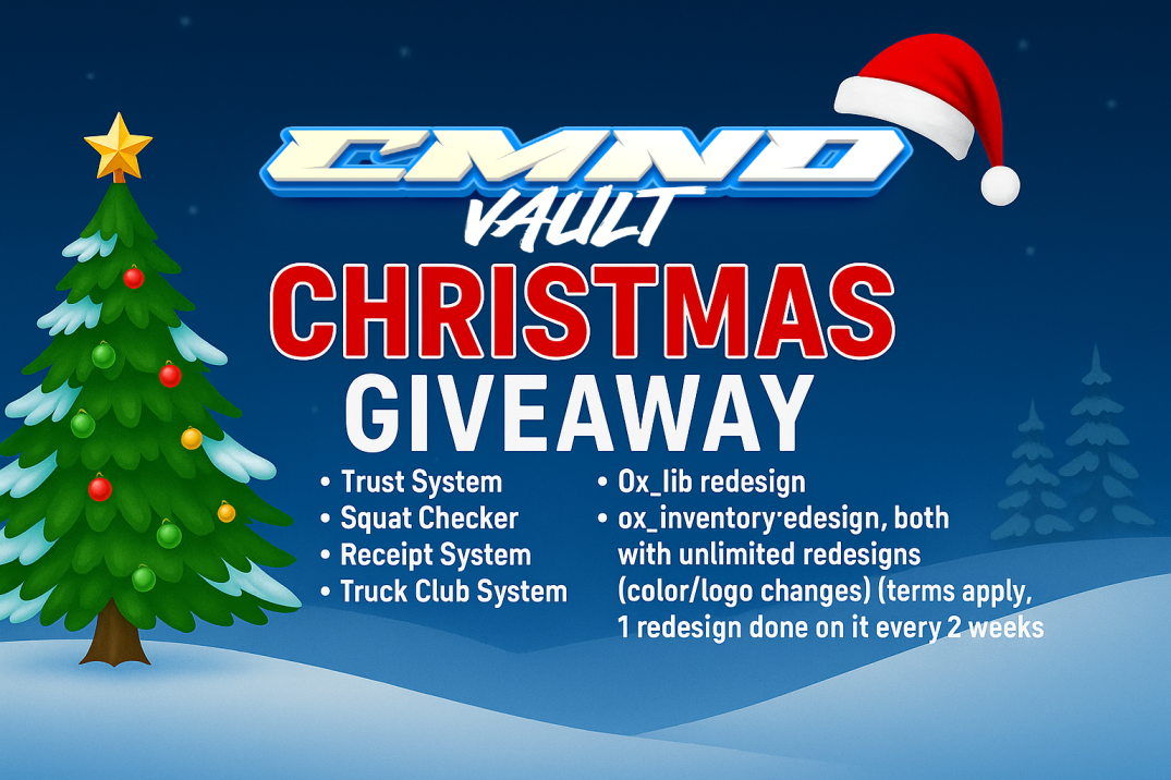 Fivegift - CMND Vault Christmas Giveaway