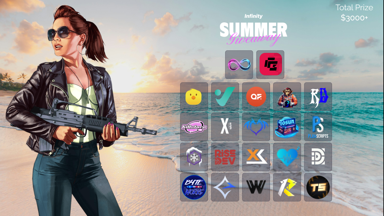 Fivegift - Infinity Summer Giveaway