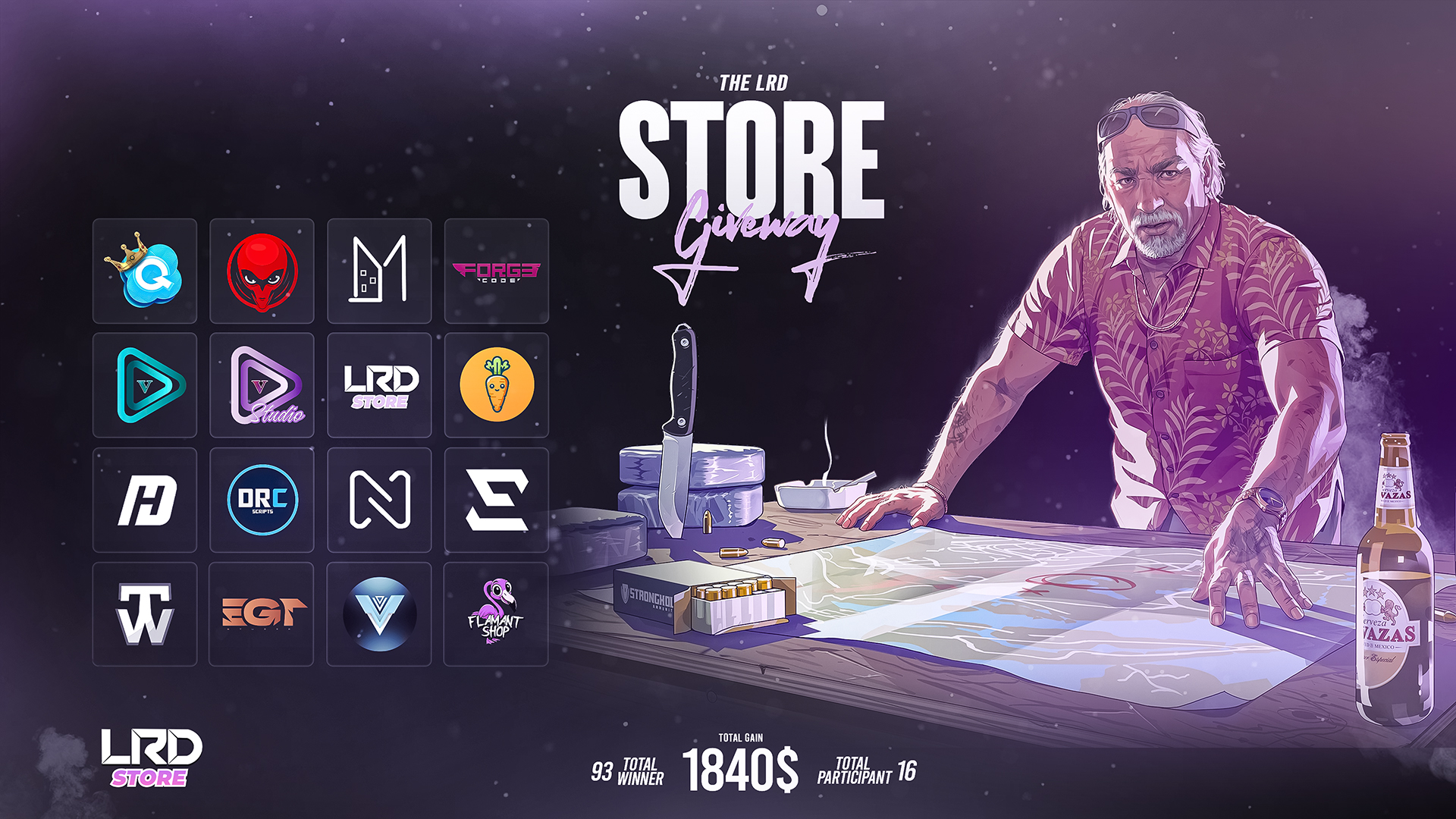 Fivegift - THE LRD STORE GIVEAWAY