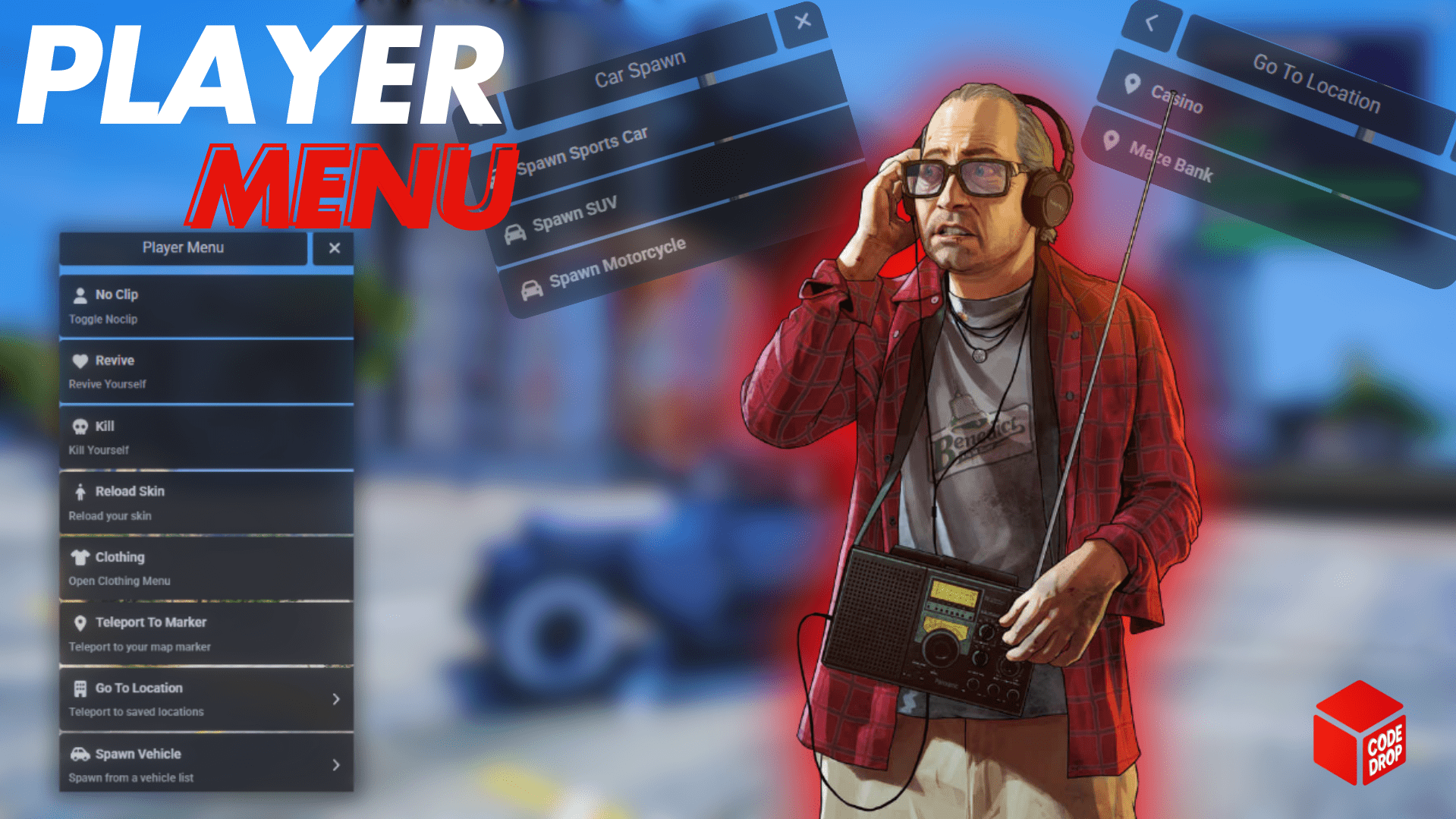 Fivegift - The Player Menu for Cinematic Servers
