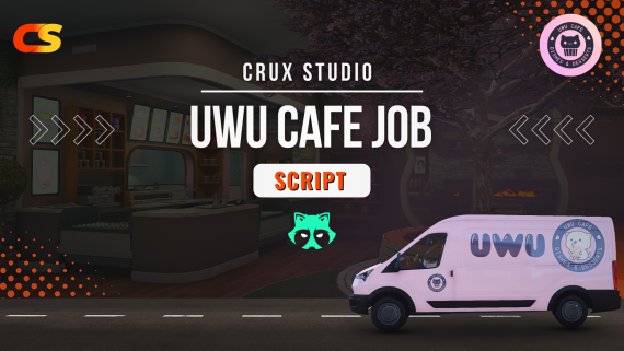 Fivegift - UWU CAFE JOB SCRIPT GIVEAWAY